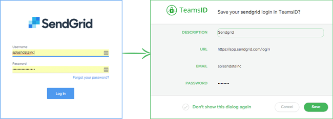 Chrome Extension Auto-Capture Web Logins – TeamsID